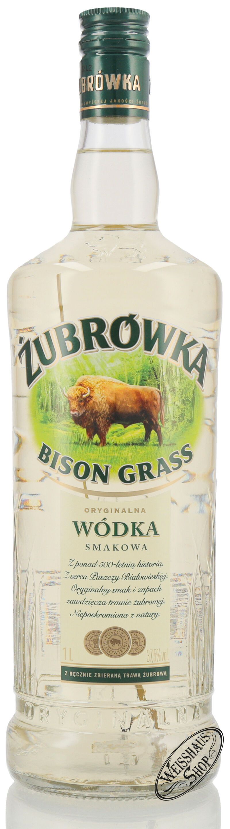 Zubrowka Bison Grass Vodka 37,5% vol. 0,70l | Weisshaus Shop