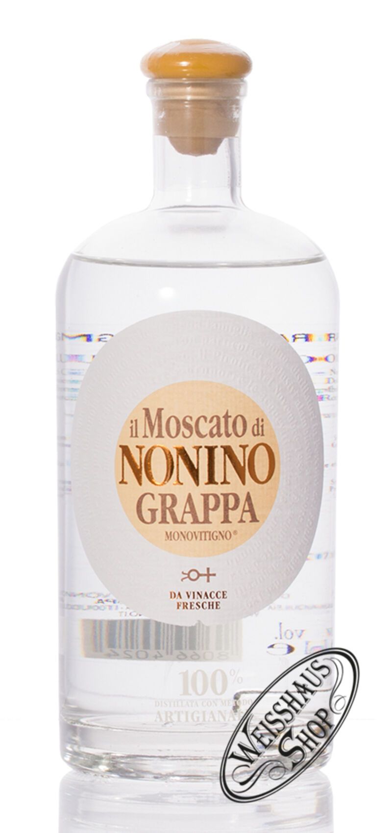 Nonino Grappa Il Moscato Monovitigno 41% vol. 0,70l | Weisshaus Shop