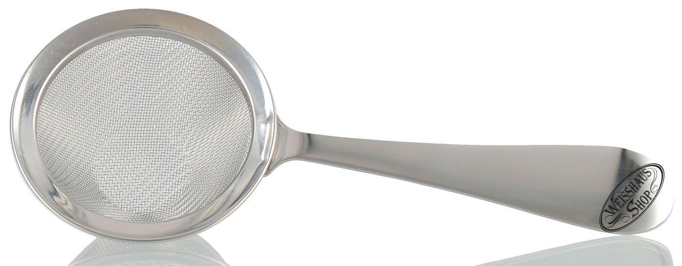 Biloxi Stainless Steel Fine Mesh Cocktail Strainer lang | Weisshaus Shop