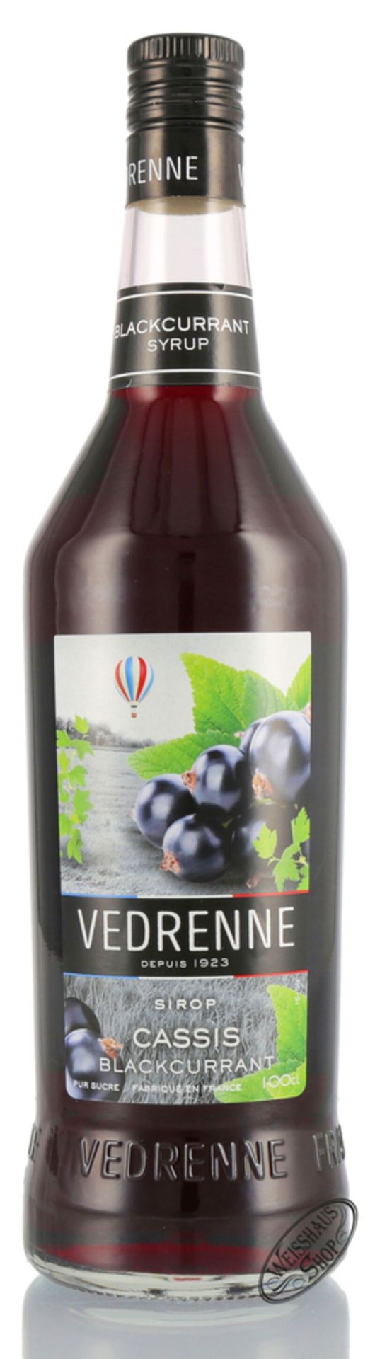 Vedrenne Sirop Cassis 1,0l | Weisshaus Shop