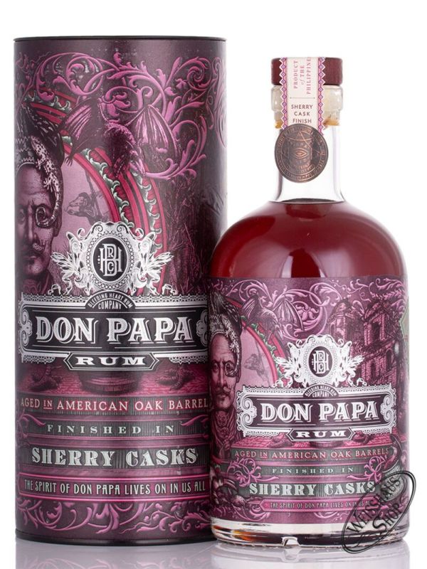 Don Papa Sherry Cask Rum 45% vol. 0,70l | Weisshaus Shop
