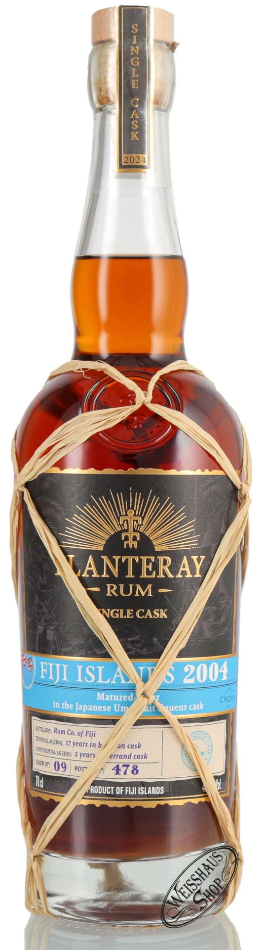 Planteray Fiji Vintage 2004 Single Cask Rum 48,4% vol. 0,70l ...
