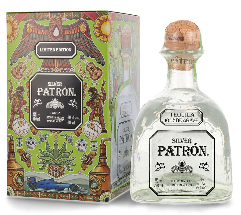 Patron Silver Tequila Geschenk-Set 40% vol. 0,70l | Weisshaus Shop