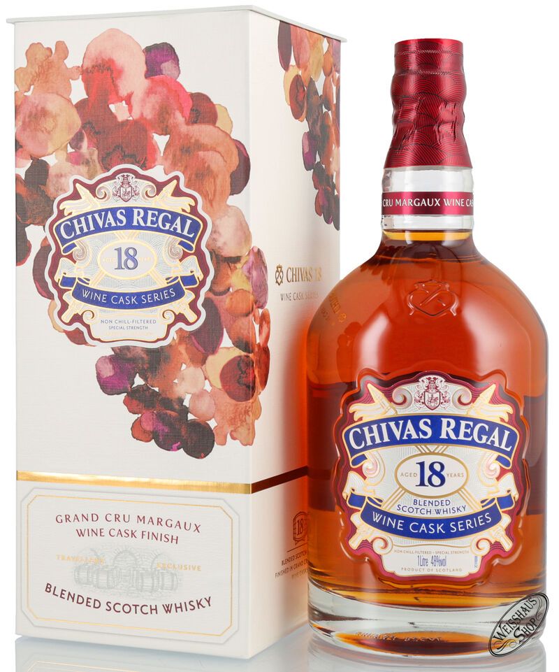 Chivas Regal 18 YO Margaux Wine Cask Whisky 48% vol. 1,0l | Weisshaus Shop