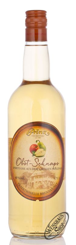 Prinz Schnaps - Obstschnaps mit Tradition | Weisshaus Shop