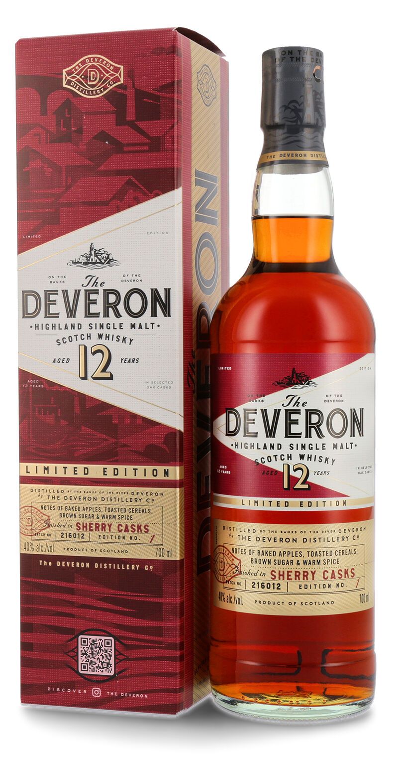 The Deveron 12 YO Sherry Cask Whisky 40% vol. 0,70l | Weisshaus Shop