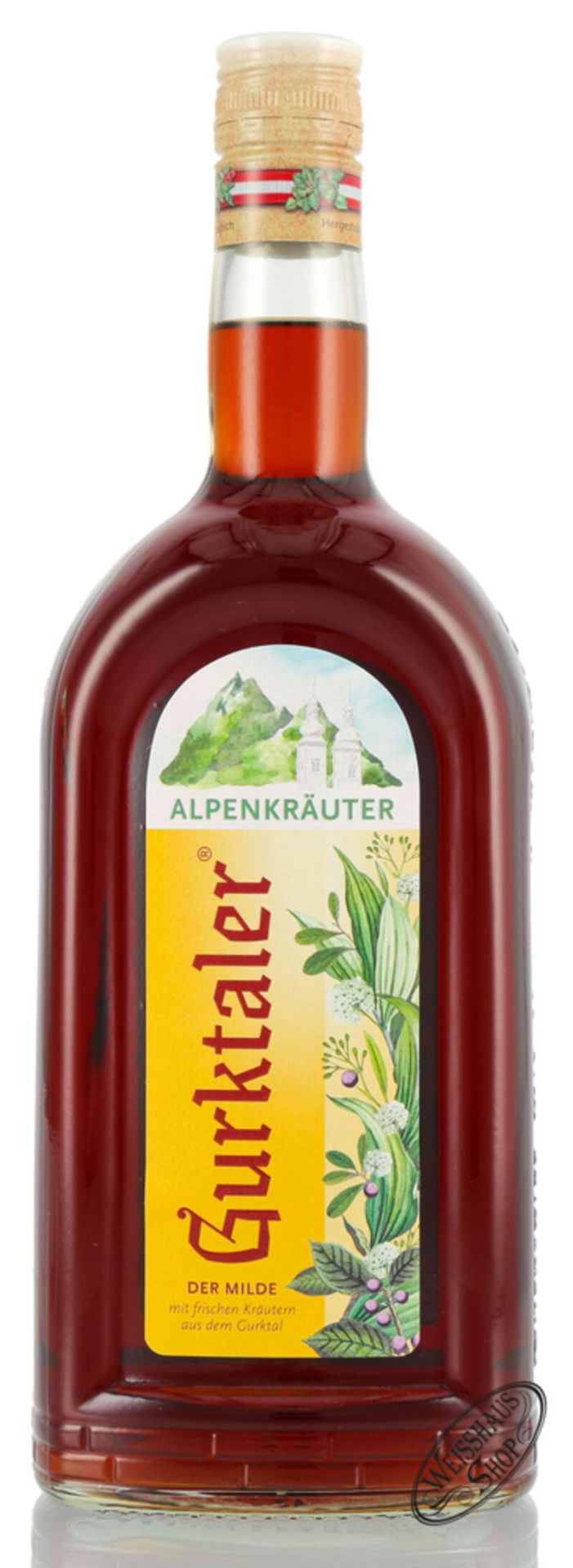 Gurktaler Alpenkräuter 27% vol. 1,0l | Weisshaus Shop