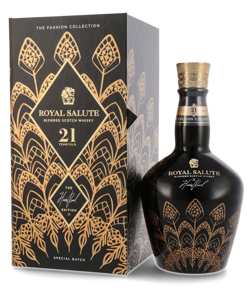 Chivas Regal RS 21 YO Harris Reed Edition II Petal Lace Whisky 40% vol ...