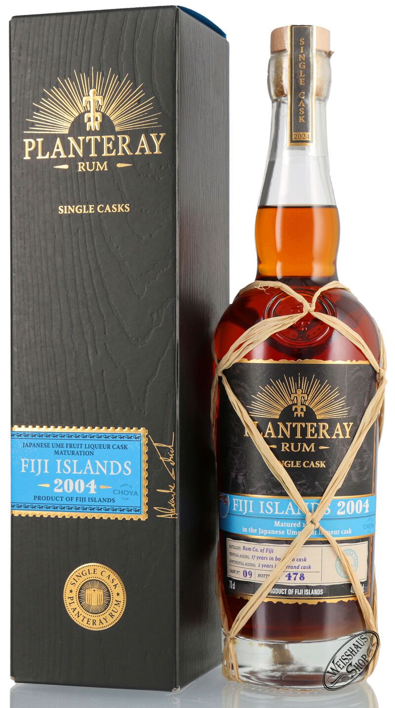 Planteray Fiji Vintage 2004 Single Cask Rum 48,4% vol. 0,70l ...
