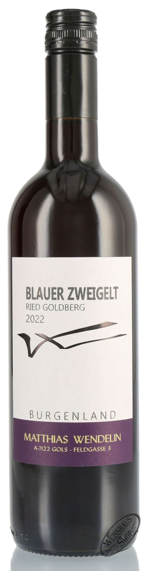 Wendelin Blauer Zweigelt 2022 13,5% vol. 0,75l | Weisshaus Shop