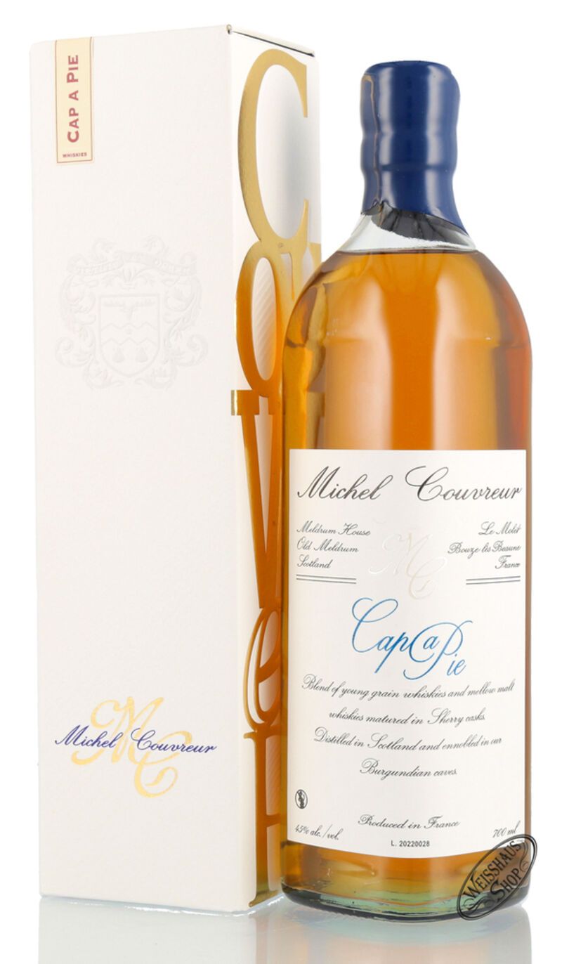 Michel Couvreur Cap a Pie Whisky 45% vol. 0,70l | Weisshaus Shop