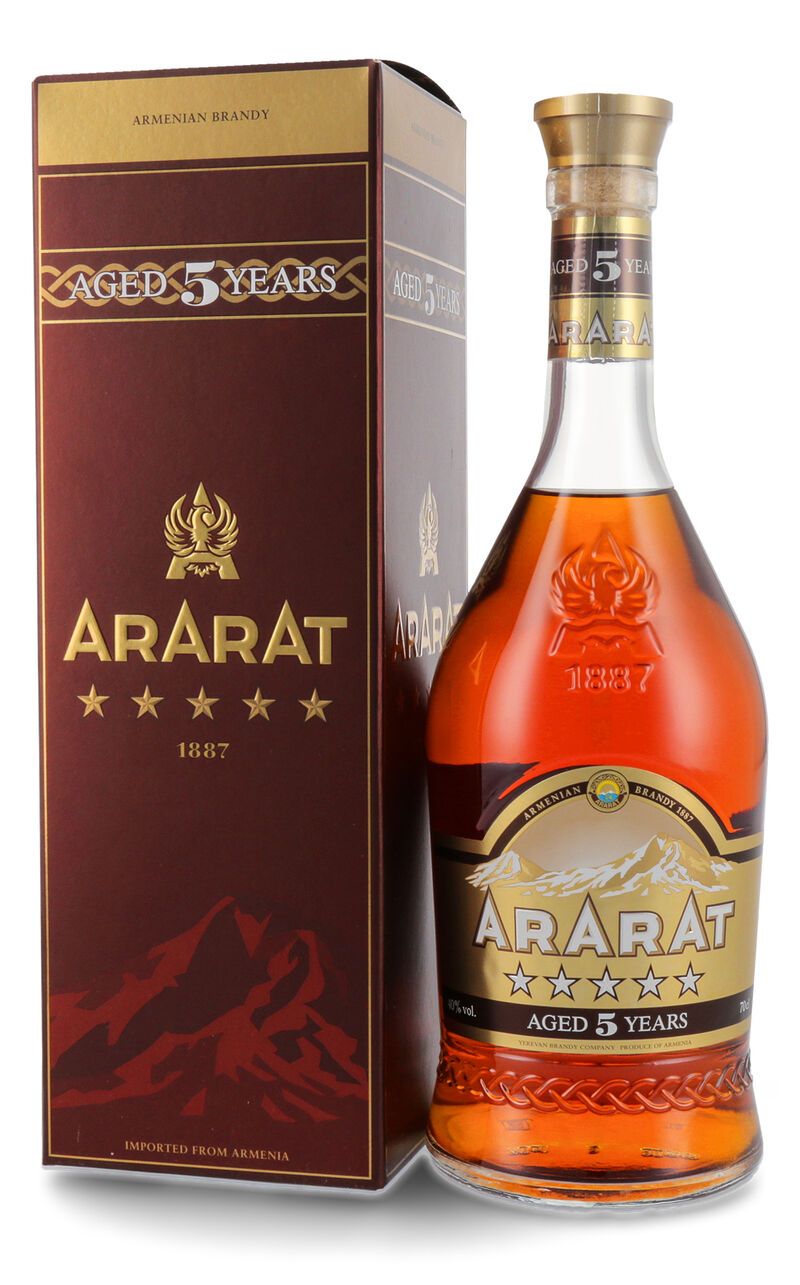 Ararat 5 YO Brandy 40% vol. 0,70l | Weisshaus Shop