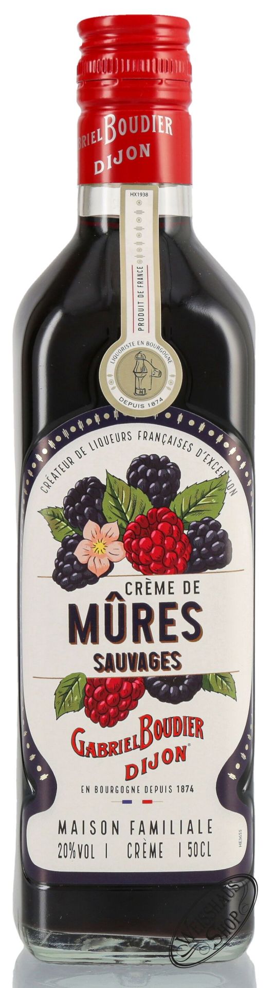 Gabriel Boudier Creme de Mures Liqueur 20% vol. 0,50l | Weisshaus Shop