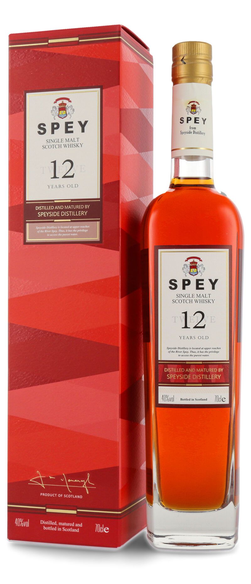Spey 12 YO Single Malt Scotch Whisky 40% vol. 0,70l | Weisshaus Shop