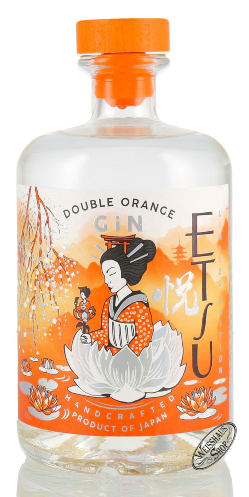 Etsu Double Orange Japanese Gin 43% vol. 0,70l B-Ware | Weisshaus Shop