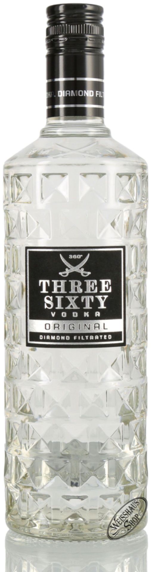 Three Sixty Vodka 37,5% vol. 0,70l | Weisshaus Shop
