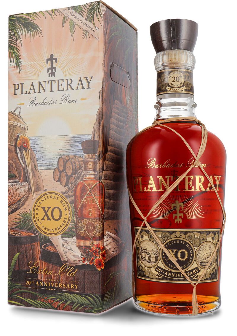 Planteray Barbados X.O. Rum 20th Anniversary 40% vol. 3,0l Doppelmagnum | Weisshaus Shop