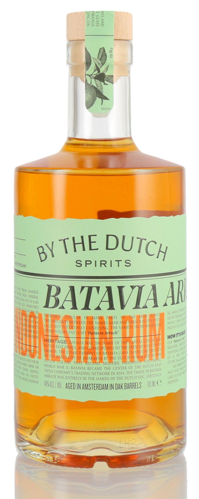By the Dutch Batavia Arrack 48% vol. 0,70l | Weisshaus Shop