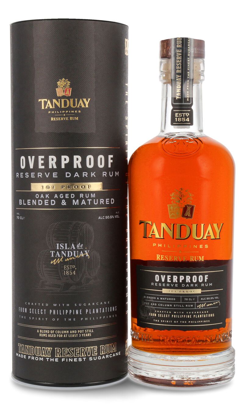 Tanduay Overproof Rum 50,5% vol. 0,70l | Weisshaus Shop