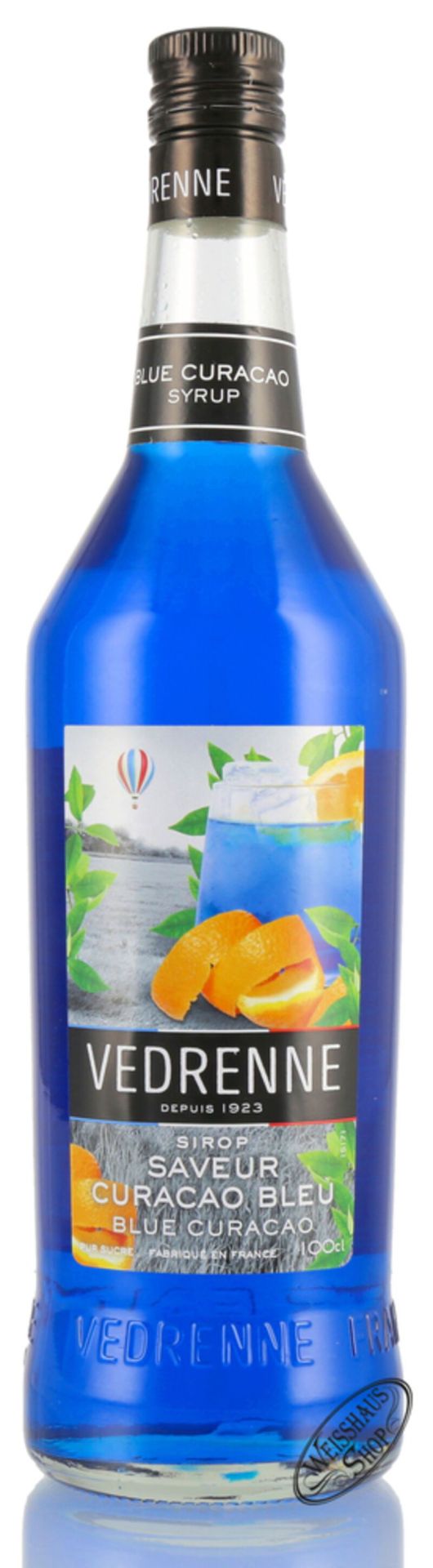 Vedrenne Sirop Blue Curacao 1,0l | Weisshaus Shop